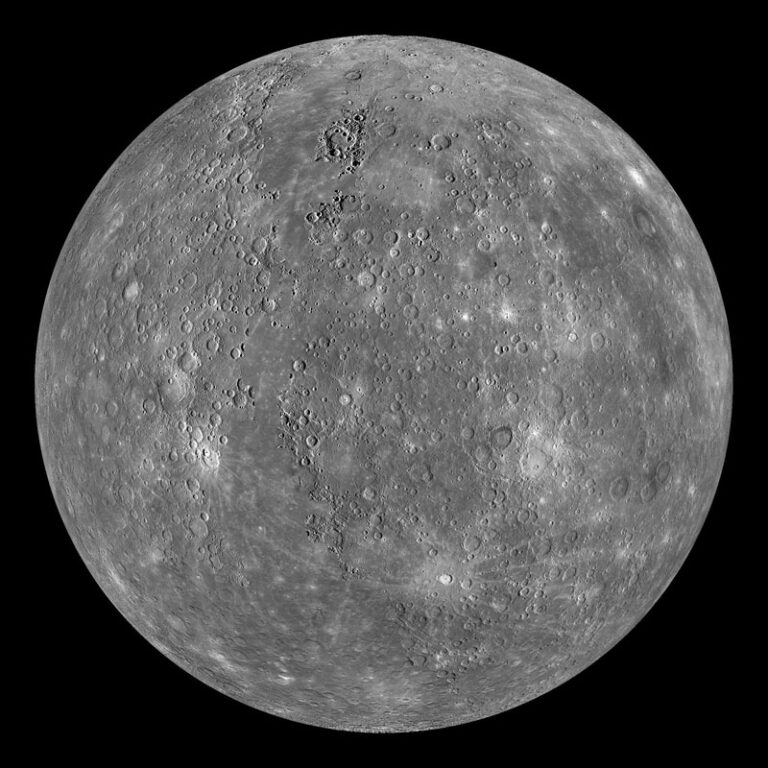 Mercurius - Feiten over de planeet's grootte, manen, atmosfeer enz.