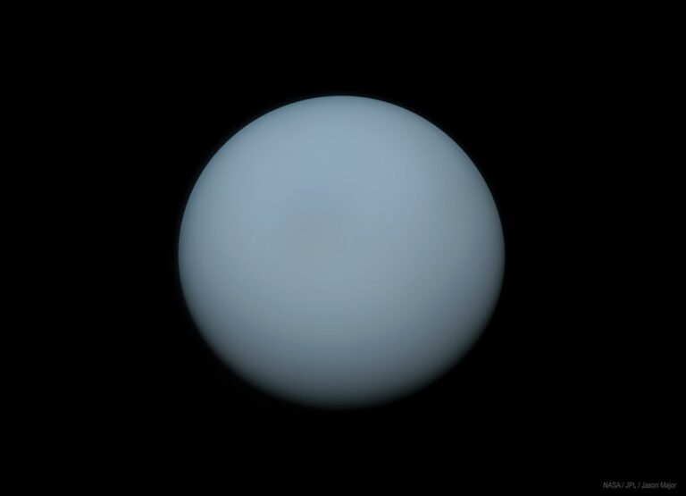 Uranus - Fakta om planetens ringer, overflate, struktur osv.